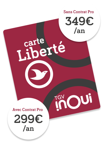Carte Liberté TGV INOUI
