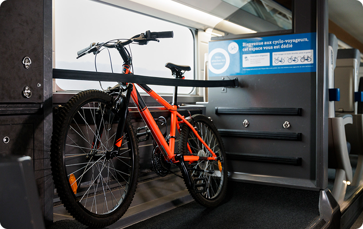 Voyagez avec votre vélo démonté sous housse étiquetée