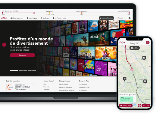 Divertissements et services à bord